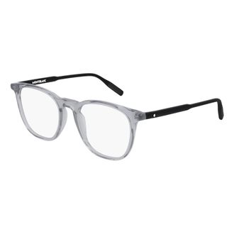 Montblanc Mb0010O Square Optical Frame - - Accessories - Herren - Grau - 51 MM