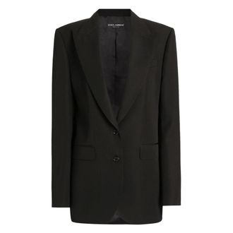 Dolce & Gabbana Giacca - - Jackets - Damen - Schwarzk - XS