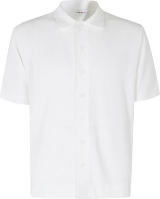 KANGRA Homme, Tops, Blanc, Taille: L Sweater Shirt