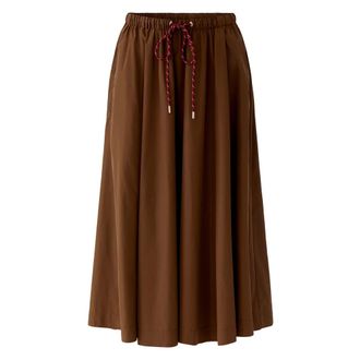 Oui Femme, Jupes, Brun, Taille: 42 FR Jupe Midi