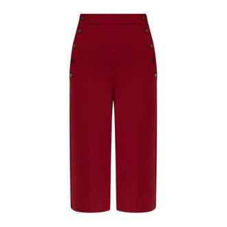 Max Mara Damen, Hosen, Rot, 2XSGröße
