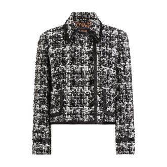 Dolce & Gabbana Tweed Doppelreihige Jacken Grau - - Jackets - Damen - Grau - L