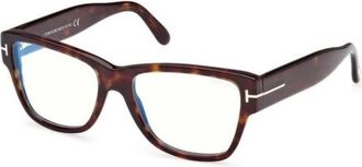 Tom Ford Femme, Accessoires, Brun, Taille: 55 MM Optical Frame