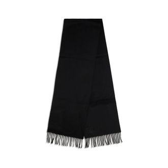 Max Mara Womens Black Cashmere Scarf