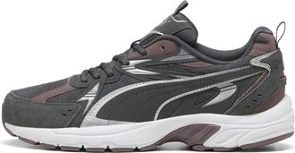 Puma Erwachsene Milenio Tech Sneakers 44.5, Dusky Gray Silver Raisin Metallic Purple