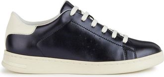 Geox Damen D Jaysen B Sneaker, DK Jeans/Optic White, 35 EU