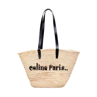 Celine Pre-owned Gewebte Strandtasche - - Pre-owned - Damen - Beige - ONE SIZE