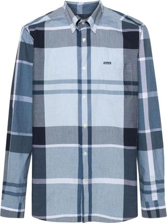 Barbour Homme, Chemises, Bleu, Taille: M Chemise Bleue Harris Sur Mesure