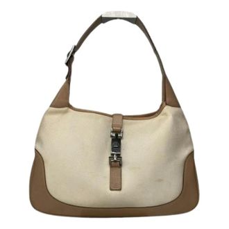 Gucci Pre-owned Cuir sacs-gucci - Femme - Pre-owned - Beige - Taille: ONE Size