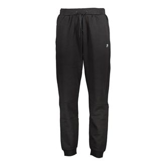 Fila Sportliche Hose mit elastischem Bund und B&uuml;ndchen - - Trousers - Herren - Schwarzk - S