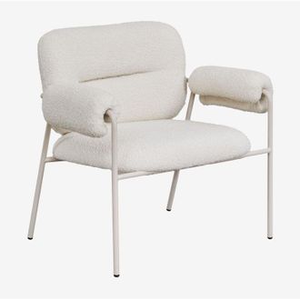 Sklum Sklum - 2er-Pack Sessel aus Hanko-Boucl&eacute;-Stoff