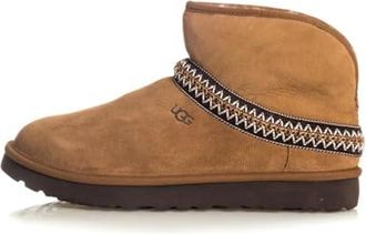 UGG Femme Classic Mini Crescent Botte Tendance, Chestnut, 36 EU