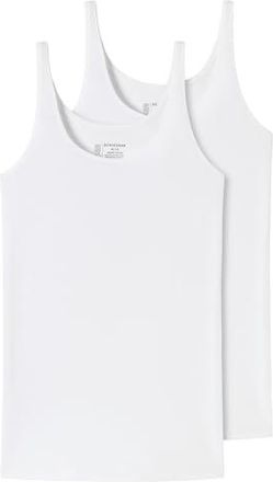 Schiesser Lot de 2 sous-vêtements pour Femme, Blanc_174389, 38