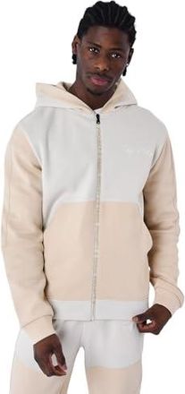 Project X Paris Sweat à Capuche zippé Two Tone Greige L