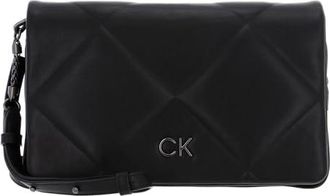 Calvin Klein Femmes RE-LO Quilt Shoulder Bag Sacs, Noir CK, Taille Unique