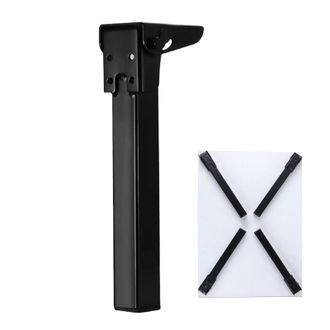 Generic Faltbare Tischbeine, Karbonstahl, robust, zusammenklappbar, Laptop-Tischbeine, M&ouml;bel-Ersatzzubeh&ouml;r f&uuml;r Sofas, Betten, Schreibtische, Schr&auml;nke, Nachtti
