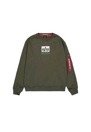 Alpha Industries Satin-Logo-Sweatshirt