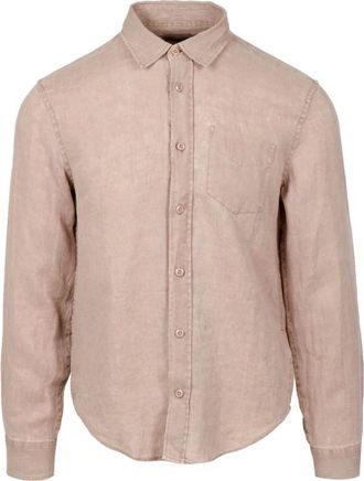 Blauer Homme, Chemises, Beige, Taille: M Casual Chemises