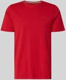 Fynch-Hatton T-Shirt mit Rundhalsausschnitt und Label-Stitching