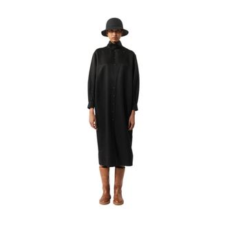 SOEUR Shirt Kleider - - Dresses - Damen - Schwarzk - XS