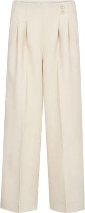 Co'Couture Femme, Pantalons, Blanc, Taille: 42 FR Wide Pantalons