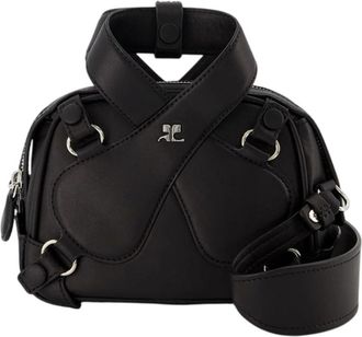 Courr&egrave;ges X Loop Baguette Tasche - - Bags - Damen - Schwarzk - ONE SIZE