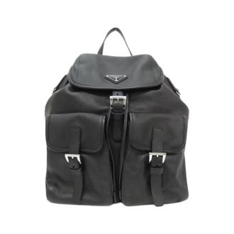 Prada Pre-owned Nappa Calf Backpack - - Pre-owned - Damen - Schwarzk - ONE SIZE