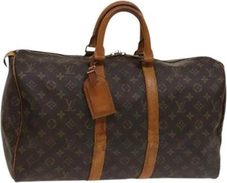 Louis Vuitton Pre-owned Toile sacs-louis-vuitton - Femme - Pre-owned - Brun - Taille: ONE Size