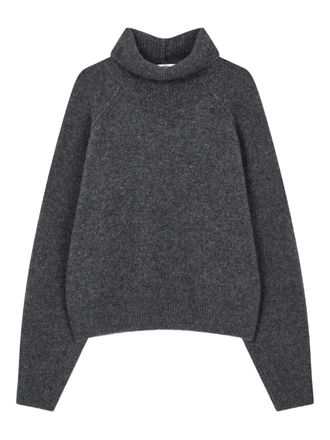 TOMBOY Pullover mit Rollkragen - Grau