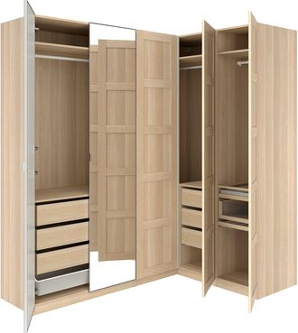 IKEA PAX / BERGSBO/&Aring;HEIM Eckkleiderschrank