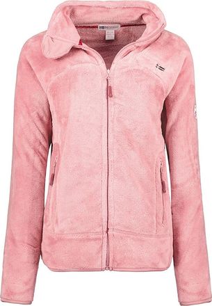Geographical Norway Upaline Lady - Fleece Fine Frauen Warm Fermetur Zip - Jacke Herbst Winter Fr&uuml;hling Warm Frauen - Long Sleeve Pullover Pelz Weich Komfort Outdoor (Hell
