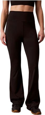 Calvin Klein Femme, Pantalons, Noir, Taille: 40 FR Icon Sport Flare