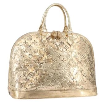 Louis Vuitton Pre-owned Toile sacs-louis-vuitton - Femme - Pre-owned - Jaune - Taille: ONE Size