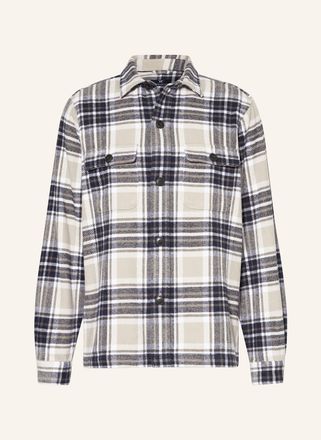 Strokesman's Strokesmans Flanell-Overshirt grau