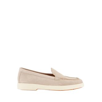 Santoni Beige Mokassin Schuhe f&uuml;r Damen - - Shoes - Damen - Beige - 39 EU