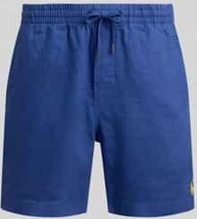 Polo Ralph Lauren Leinenshorts mit Tunnelzugbund und Logo Stitching