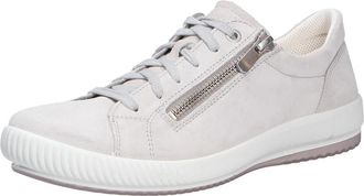 Legero Bequemer Schn&uuml;rschuh aus Veloursleder - - Shoes - Damen - Grau - 38 1/2 EU