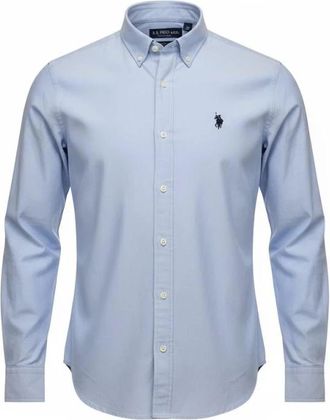 U.S.Polo Association U.s. Polo Assn., Homme, Chemises, Bleu, Taille: XL Poplin Shirt