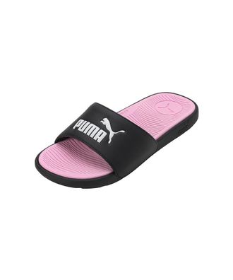 Puma COOL CAT 2.0 WNS, Weiblich Schiebe-Sandalen, PUMA BLACK-PUMA WHITE-PALE PINK
