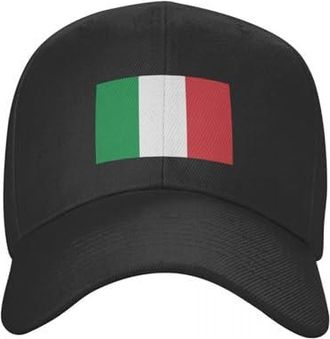 Generic Casquette de baseball classique drapeau de lItalie casquette de camionneur femme homme personnalis&eacute; r&eacute;glable unisexe casquette de baseball cadeau ext&eacute;