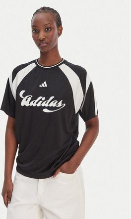adidas T-Shirt House Of Tiro JY7623 Schwarz Regular Fit