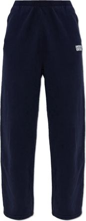 American Vintage Femme, Pantalons, Bleu, Taille: 38 FR Plizzy Joggers