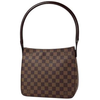 Louis Vuitton Sac cabas Damier toile Pre-owned - Femme - Pre-owned - Brun - Taille: ONE Size