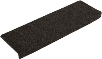 vidaXL Stufenmatten Selbstklebend 30 Stk. 65x21x4 cm Dunkelbraun Rechteckiger Rand Vidaxl