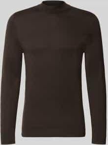 Drykorn Slim Fit Longsleeve aus reiner Schurwolle Modell Arwon