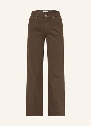 Marc O'Polo Marc Opolo Wide Leg Jeans Linn braun
