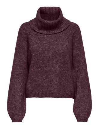 Only Damen Onlgila Life Ls Rollneck Bf KNT, Winetasting, S