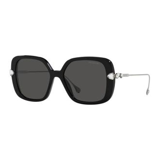 Swarovski Acetat Sonnenbrille - - Accessories - Damen - Schwarzk - 55 MM