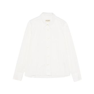 Roy Rogers Camicia in popeline di cotone - - Blouses & Shirts - Damen - Wei&szlig; - XS