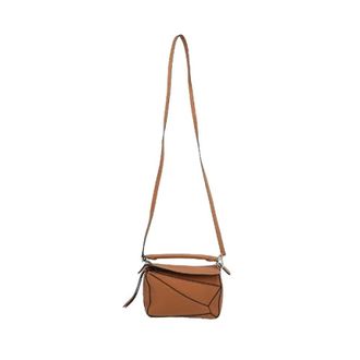 Loewe Sac bandouli&egrave;re Mini Puzzle Pre-owned - Femme - Pre-owned - Brun - Taille: ONE Size